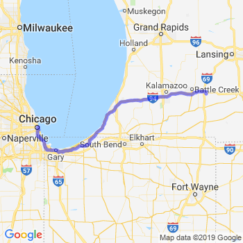 Limousine service between Marshall, MI and O'Hare Midway airport